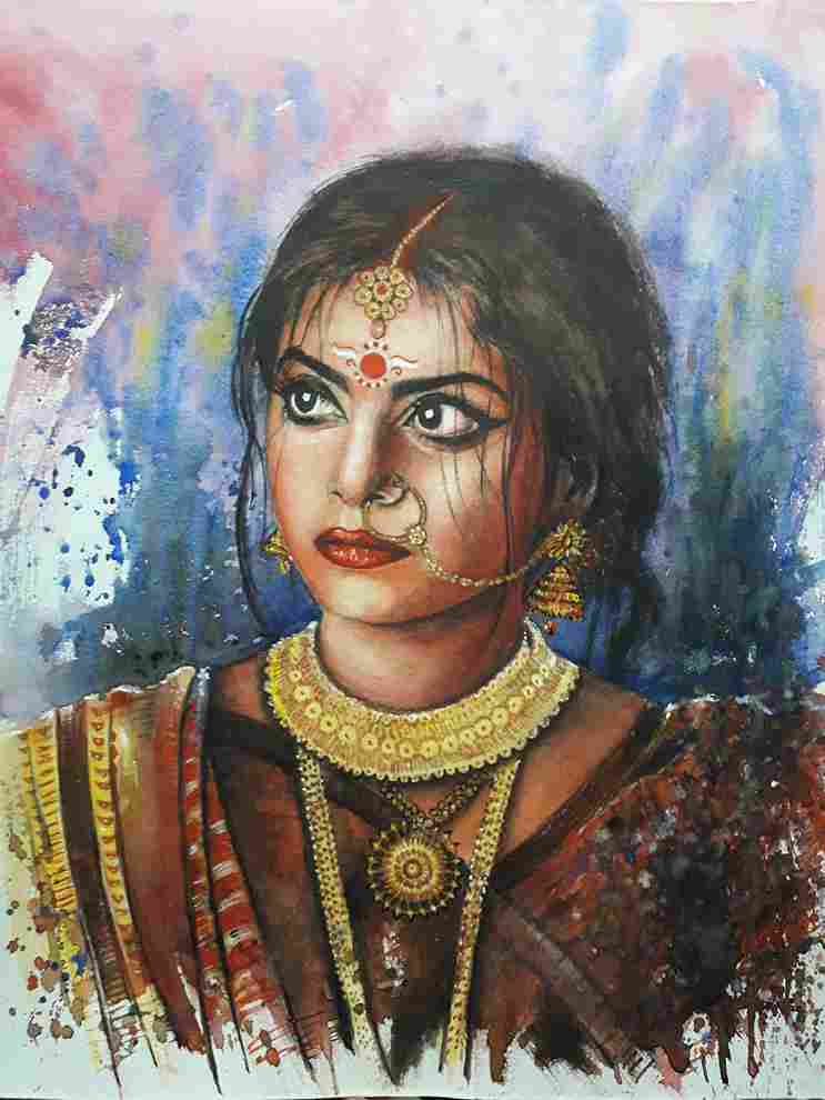 Portrait of a Bride – Crafttatva.com