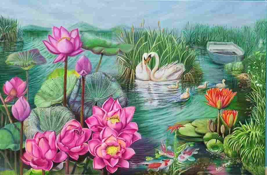 Beauty of Pond – Crafttatva.com