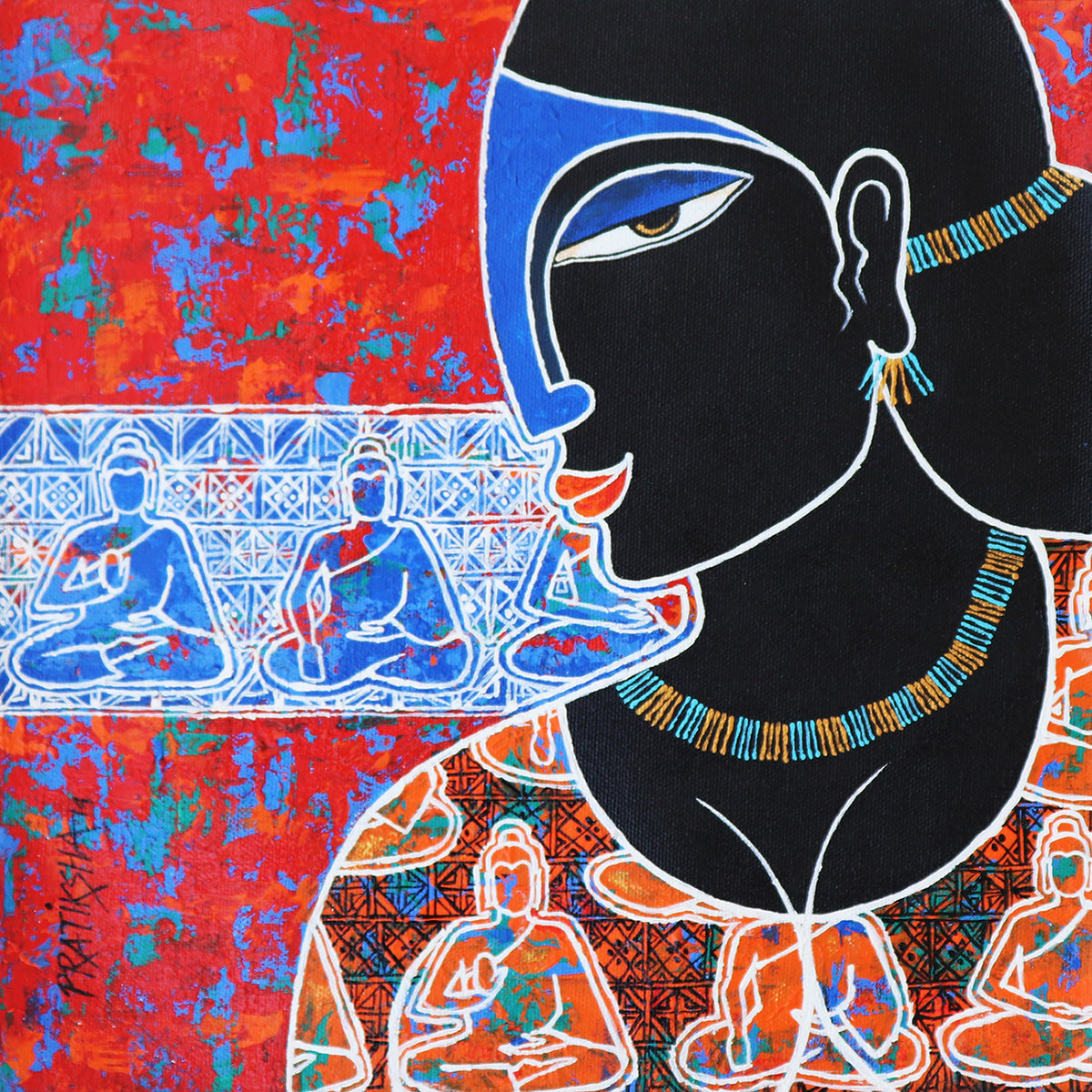 Yasodhara waiting for Buddha – Crafttatva.com