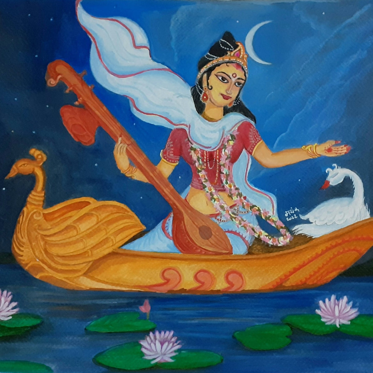 Devi Saraswati – Crafttatva.com