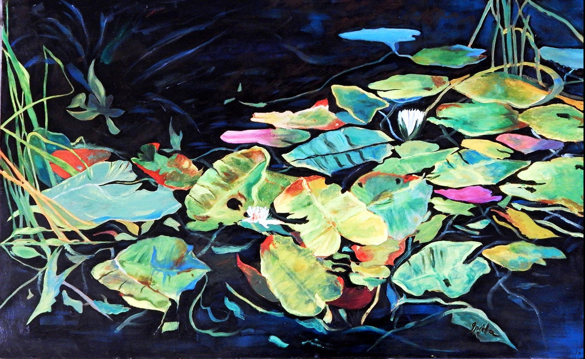 Pond in my Yard – Crafttatva.com