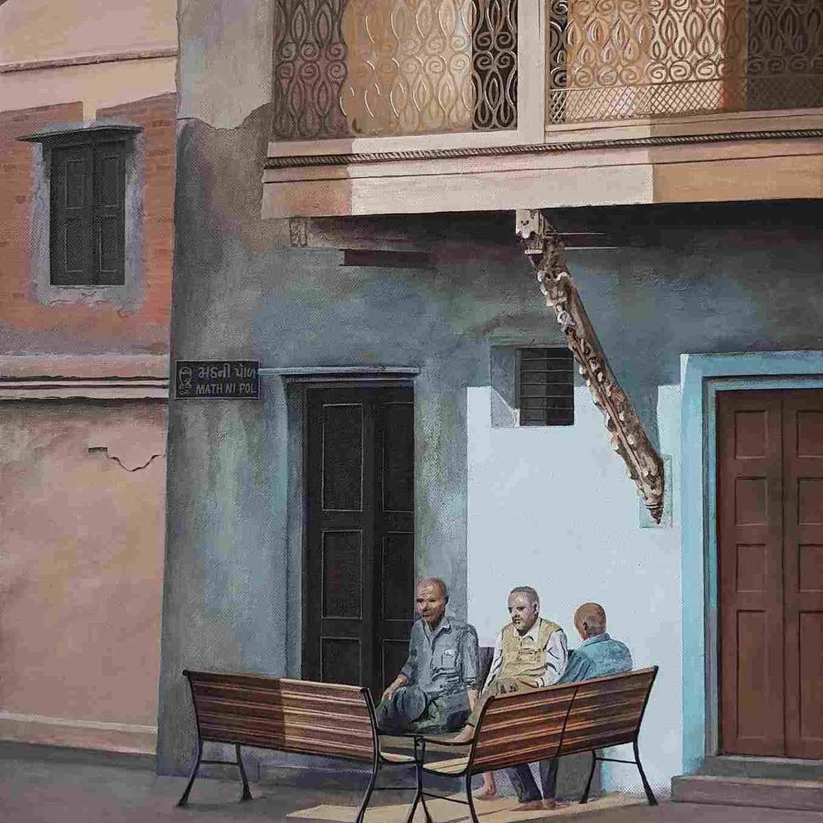 Ahmedabad pol (morning light) – Crafttatva.com