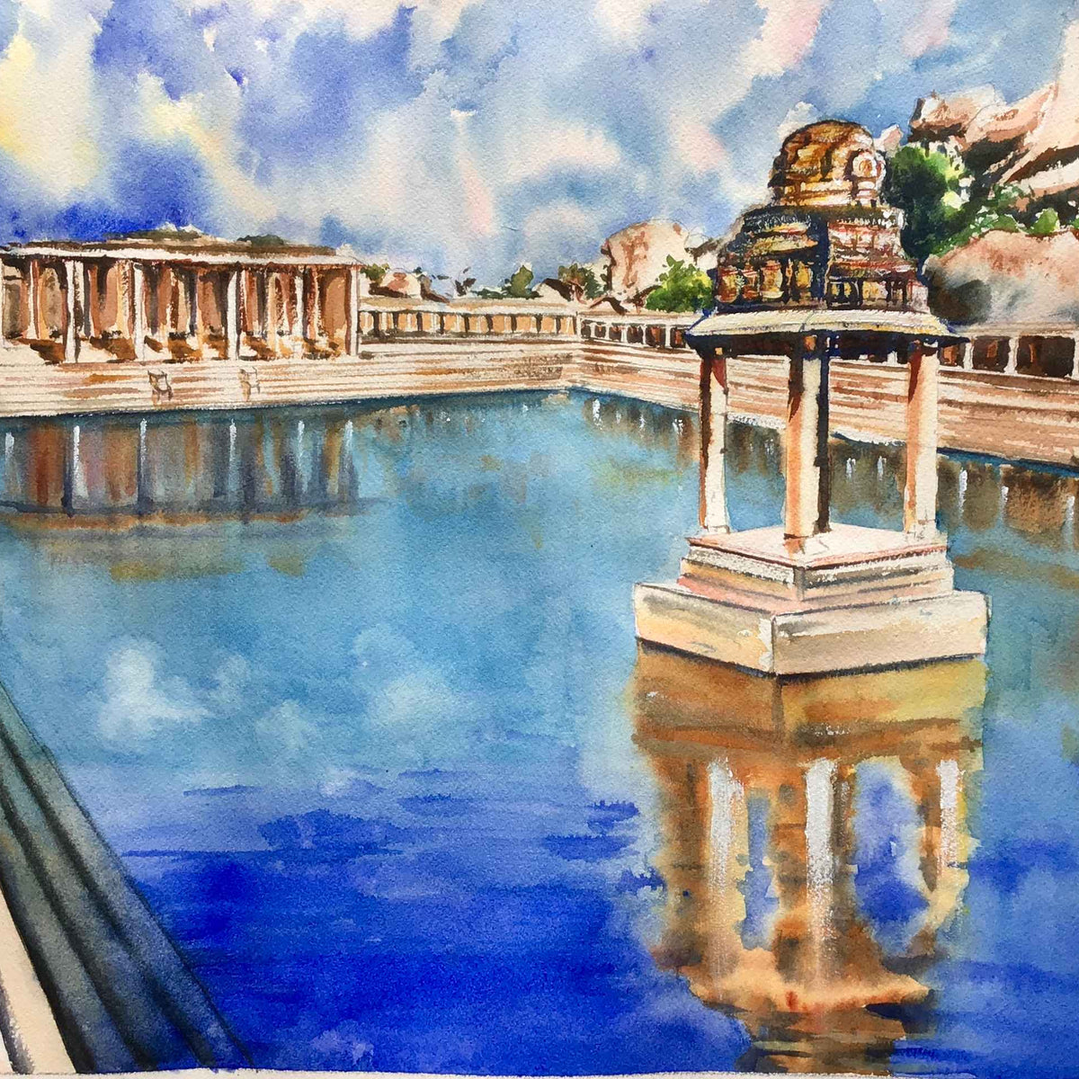 Krishna Pushkarini Hampi – Crafttatva.com