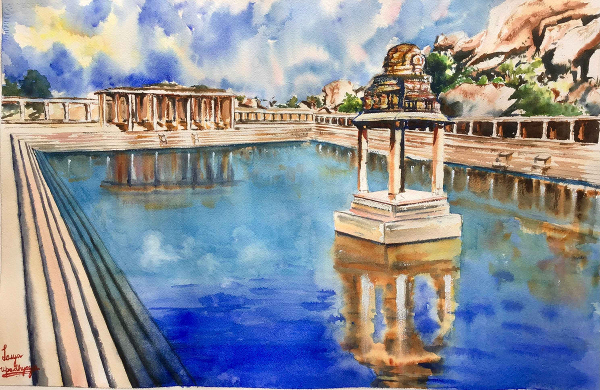 Krishna Pushkarini Hampi – Crafttatva.com