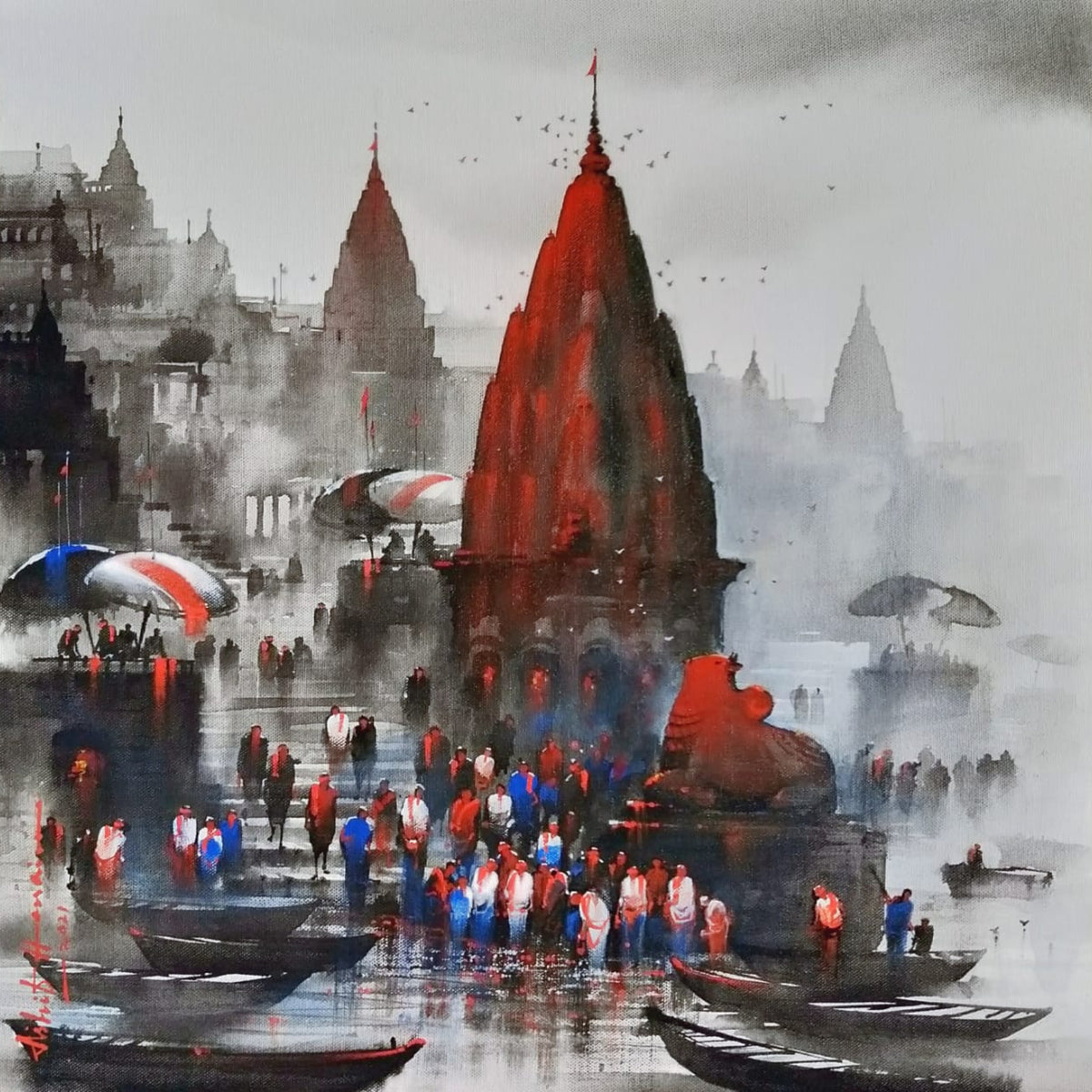 Banaras Ghat ( Vol 1 ) – Crafttatva.com