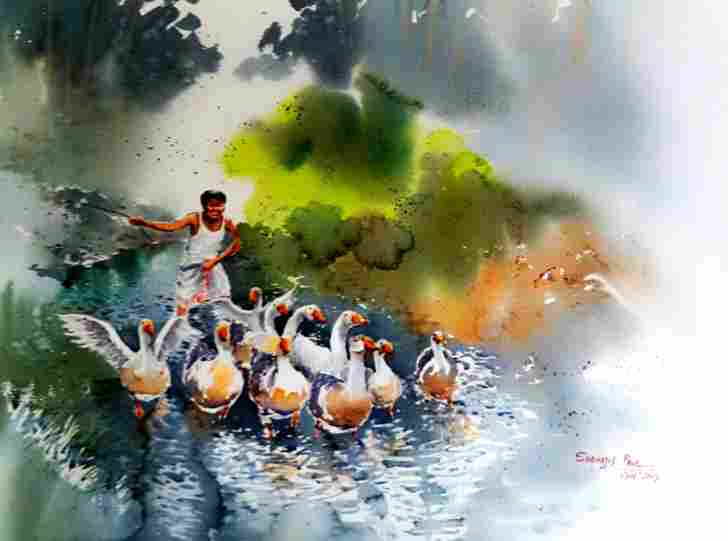 Chasing his Ducks – Crafttatva.com