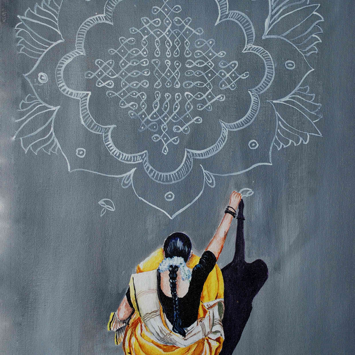 Kolam Girl – Crafttatva.com