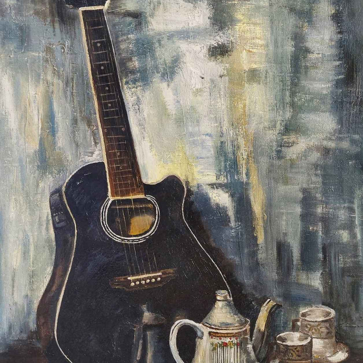 Guitar Still Life Realism – Crafttatva.com
