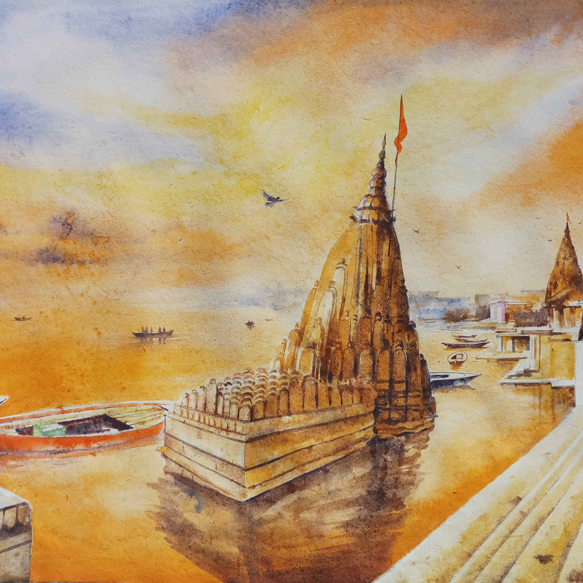Varanasi Ghat ( Vol 3 ) – Crafttatva.com
